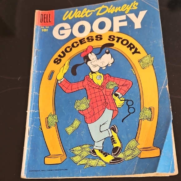 Dell | Other | Walt Disneys Goofy Comic Book 72 Goofy Success Story ...